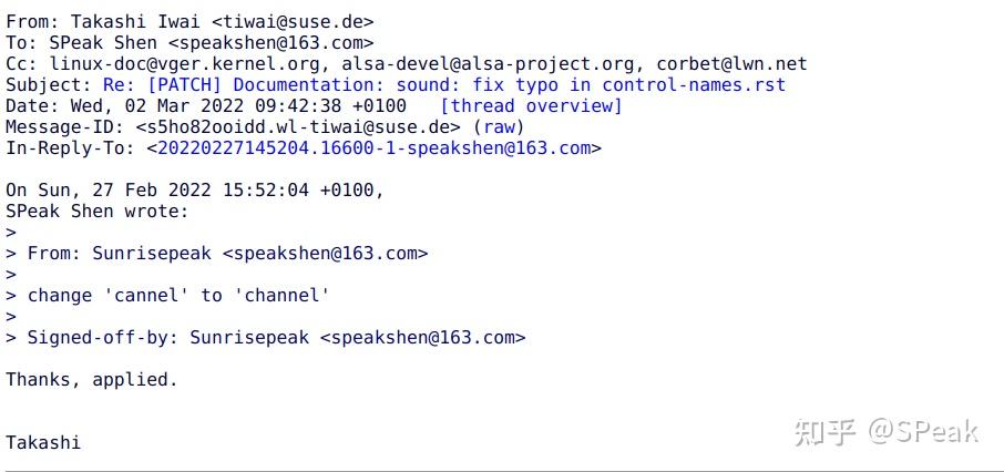 [linux内核][邮件列表]: 如何给linux kernel 提交 patch - 知乎