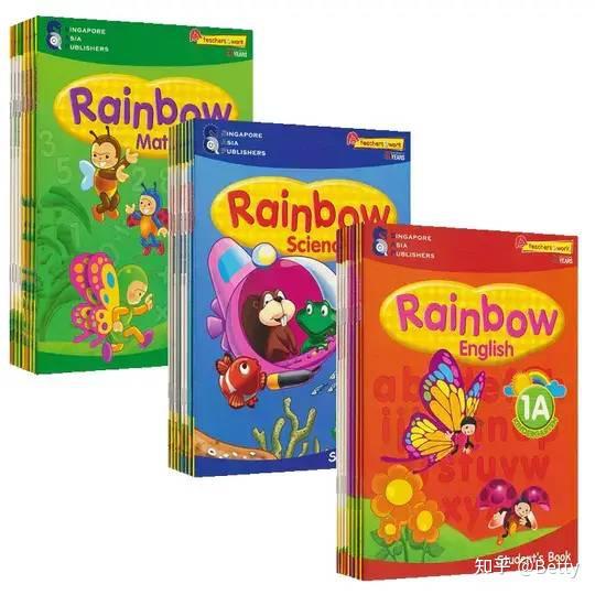 幼小衔接必备教材，新加坡彩虹英语《Rainbow English》全套 - 知乎