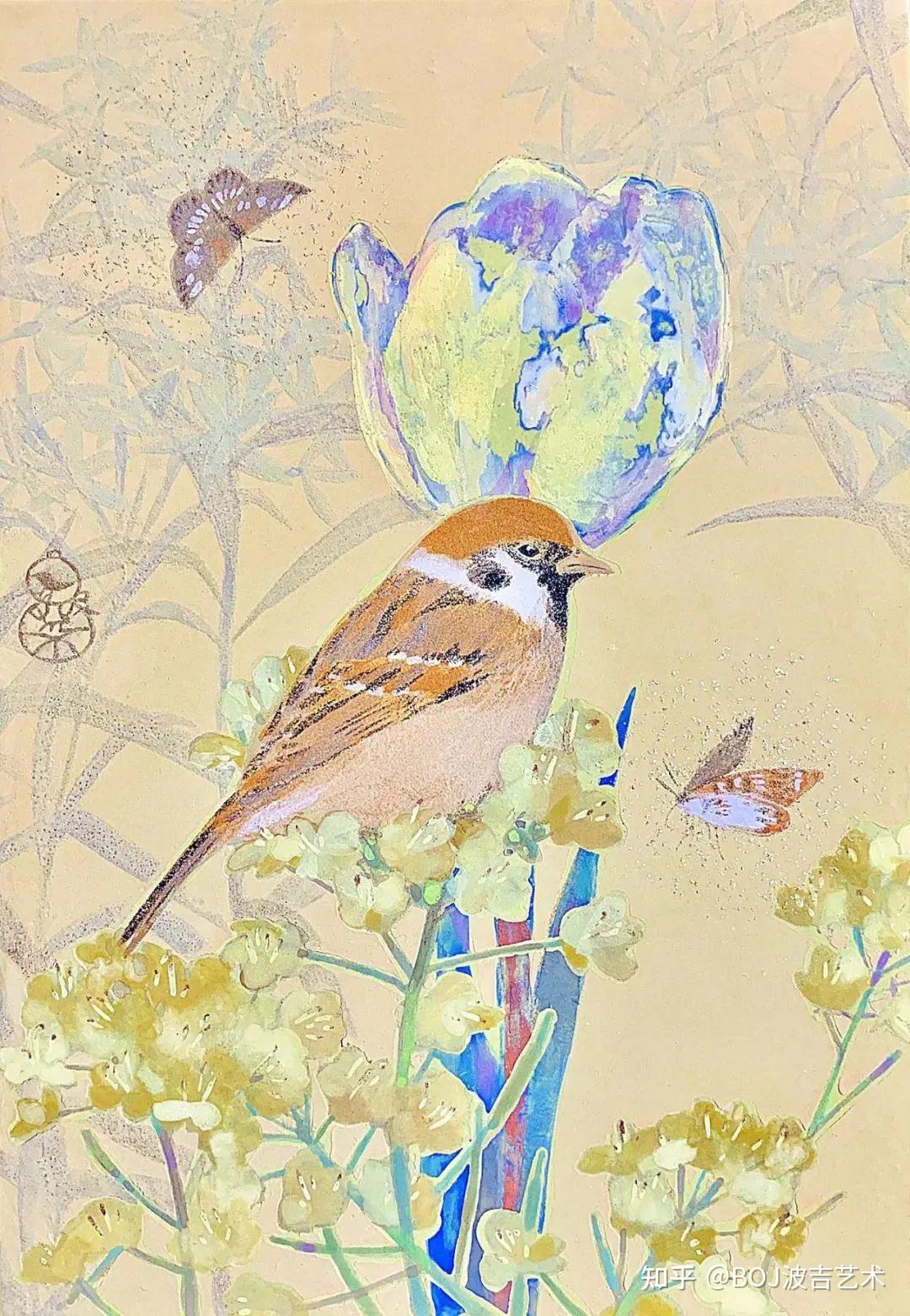 BOJ波吉艺术|日本插画师isozaki Nana的治愈系色彩！ - 知乎