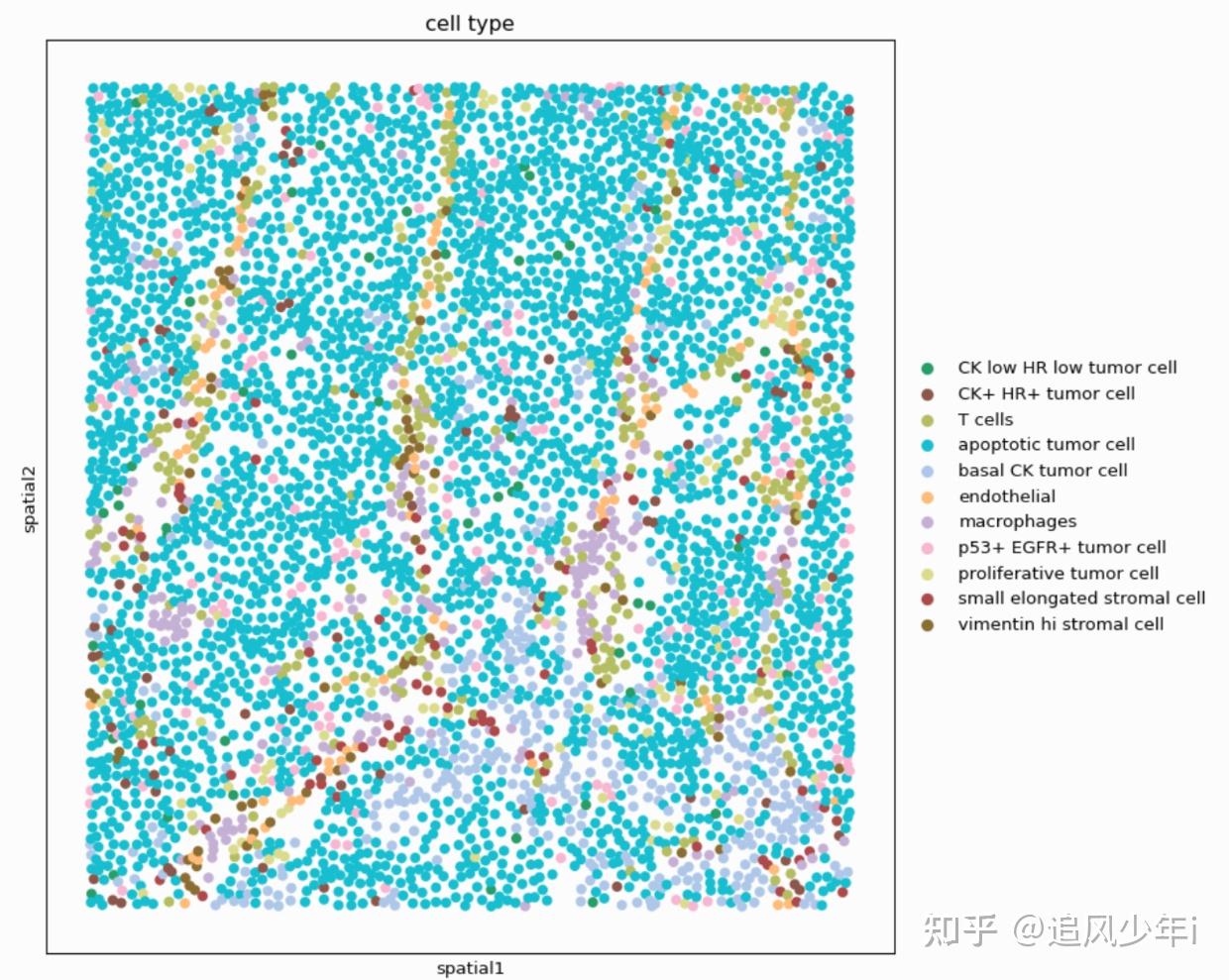 10X单细胞空间联合分析回顾之squidpy - 知乎