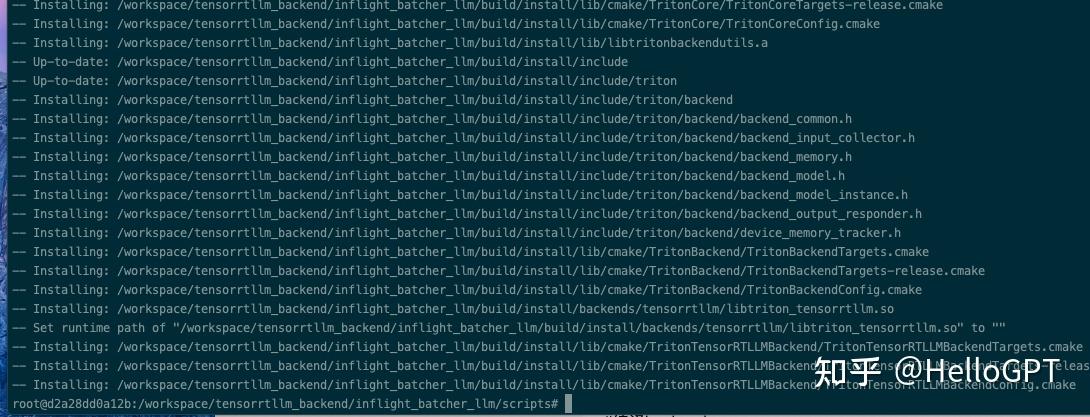 Tensorrt-LLM(2)--backend编译及加载llama模型 - 知乎