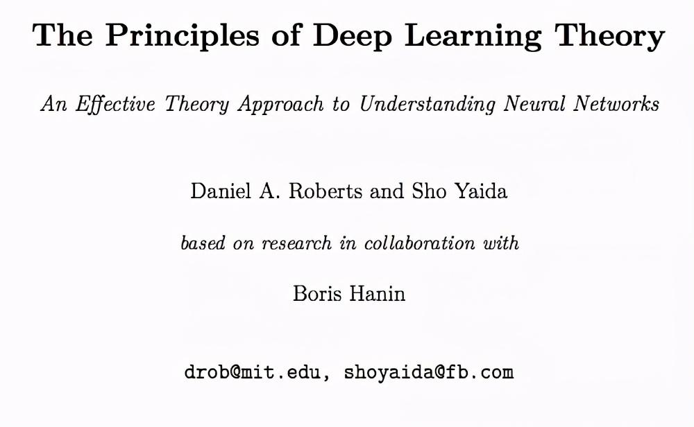 451页长文！Facebook科学家用马斯克坚信的「第一性原理」阐释DNN， LeCun站台 - 知乎