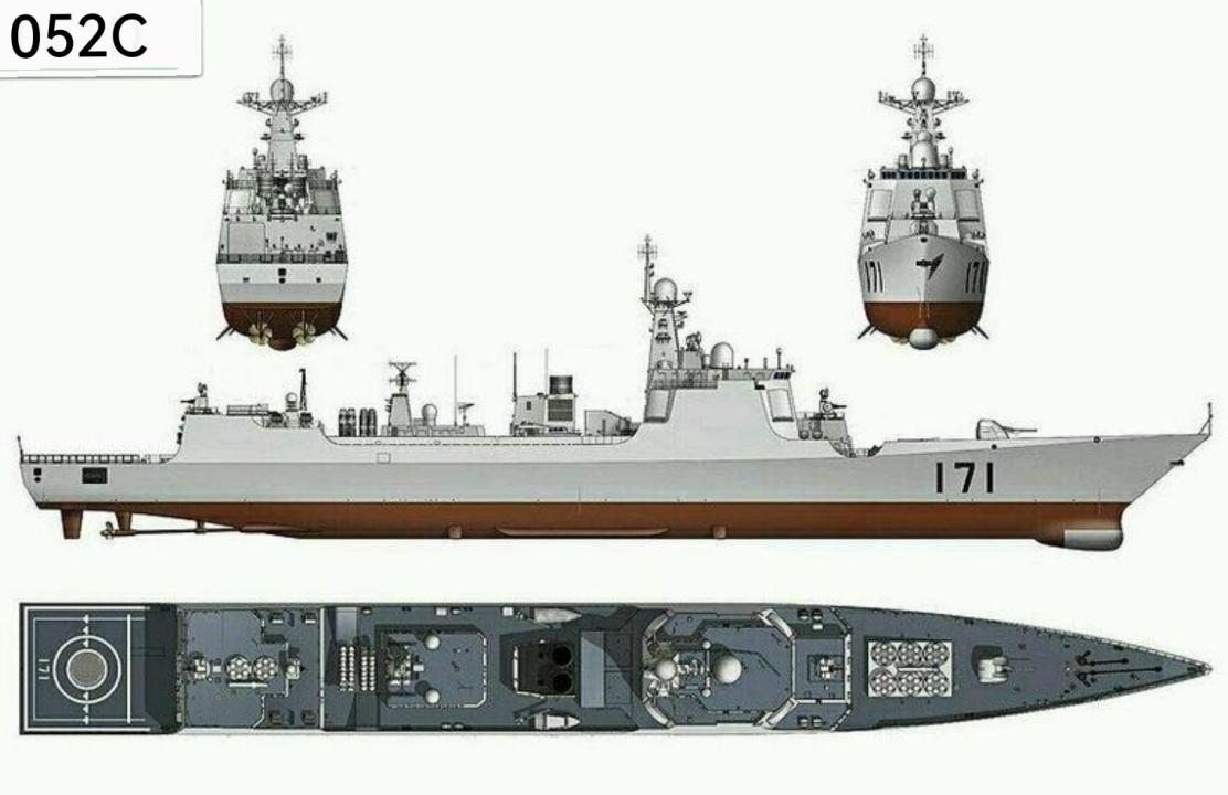 通过方型系数公式对我055型、052型驱逐舰的现实尺寸进行科学考证：055满载水线长181米，全长195米。同时澄清一个问题：什么是航行通告中的船长。 - 知乎