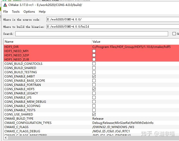 从源代码编译CGNS(系统Win10) - 知乎
