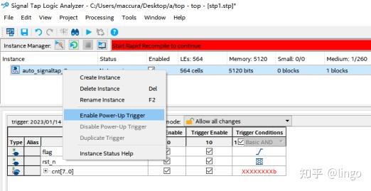 Signal tap 的各种用法 - 知乎