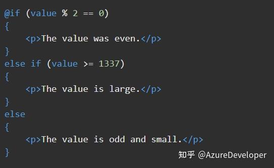 Razor语法参考 - 知乎
