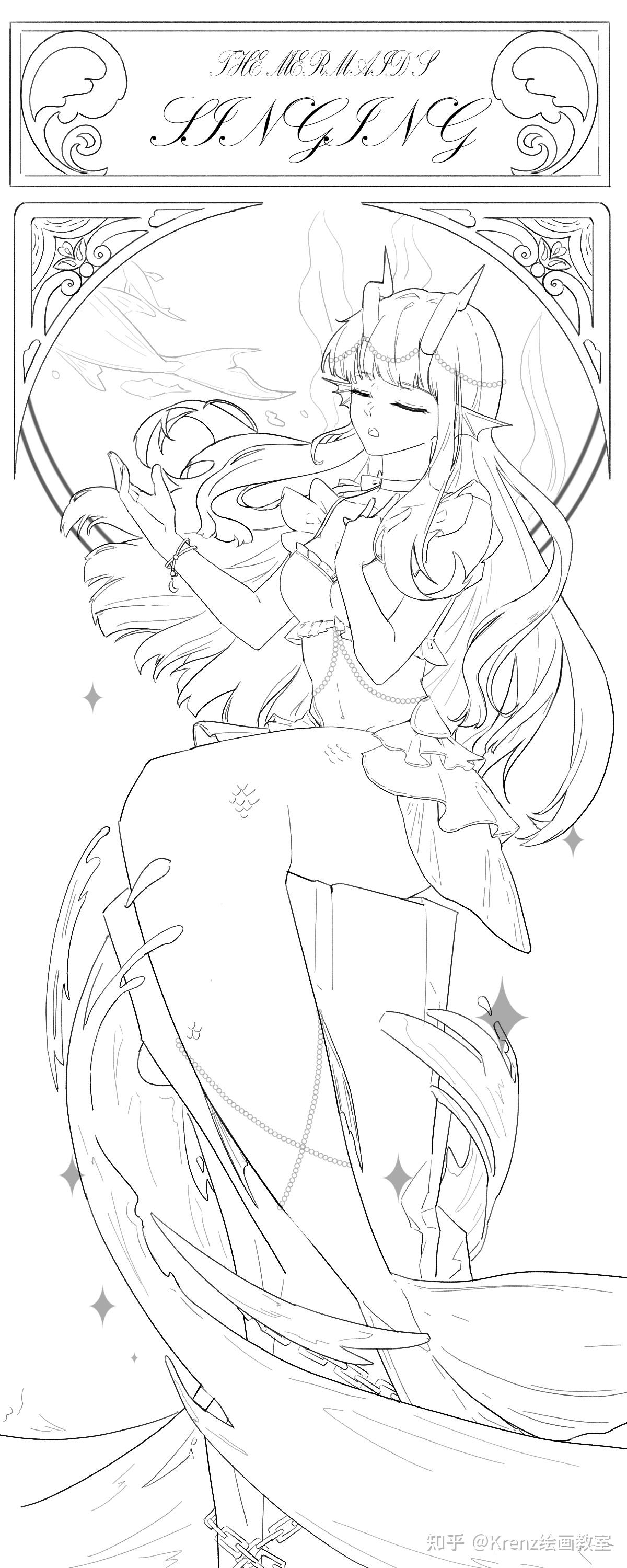 Krenz绘画教室【优秀作业心得】动态与构成-0079 - 知乎