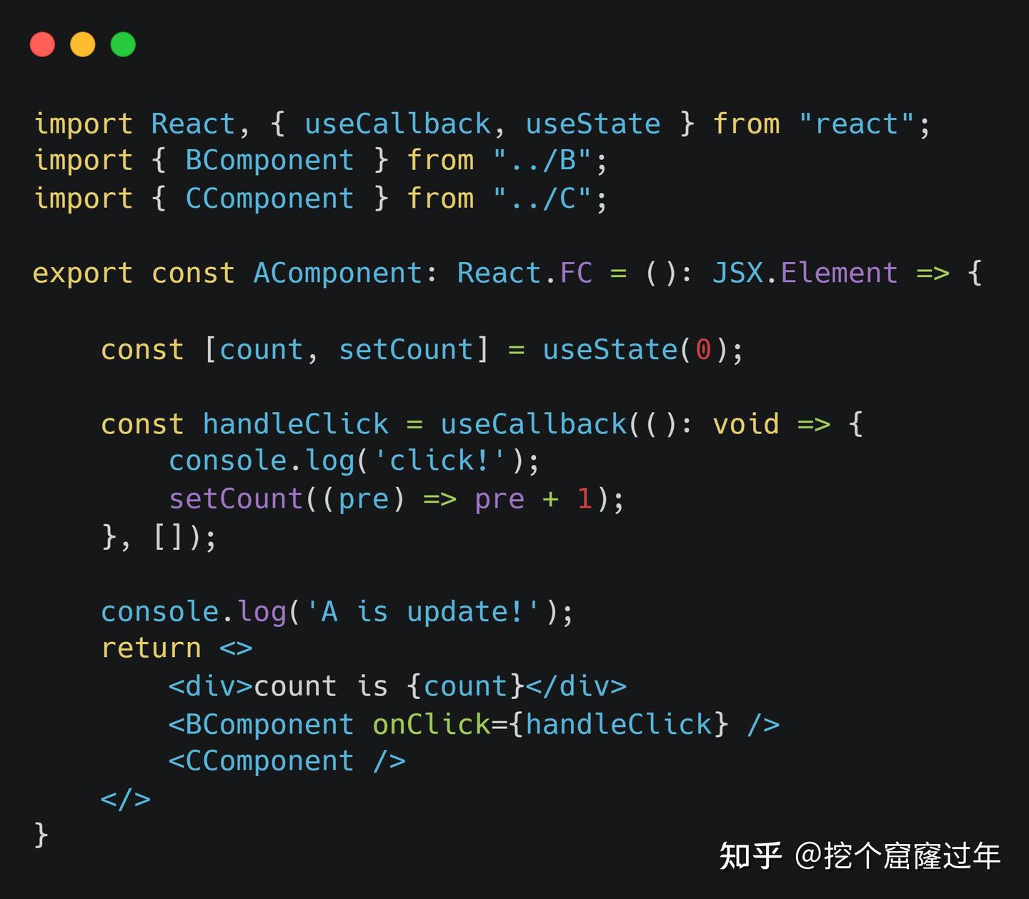 一文了解React Hooks中memo、useMemo、useCallBack的作用 - 知乎