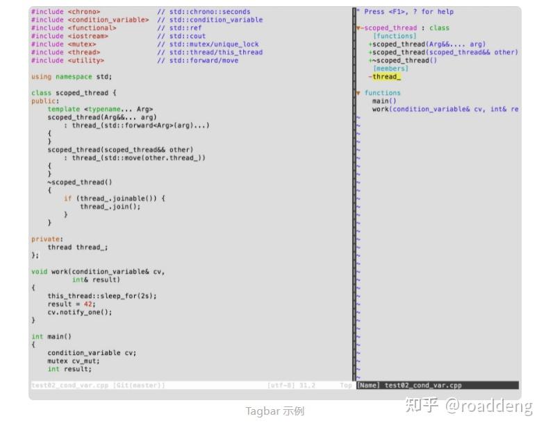 Vim应知必会-Tagbar 插件 - 知乎
