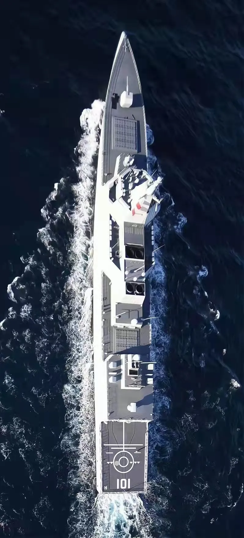 风水轮流转！美国下一代大驱DDGX概念图曝光，开始照抄055了？ - 知乎