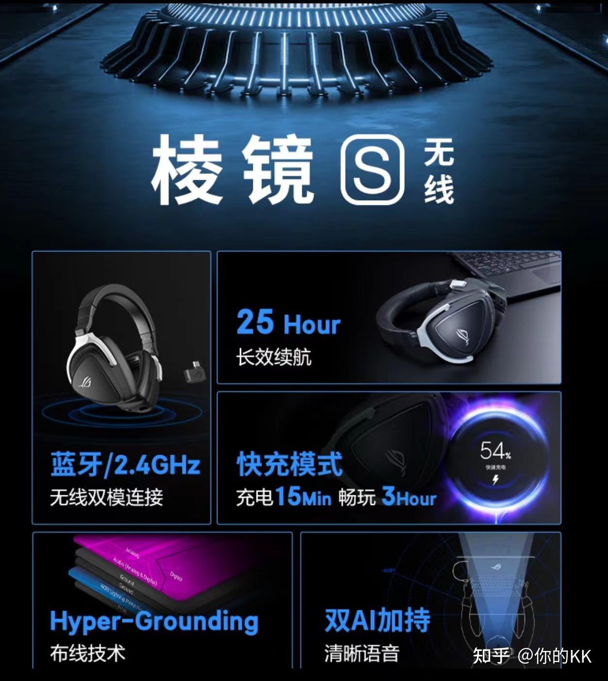 2023年618电竞耳机ROG棱镜S无线版推荐 - 知乎