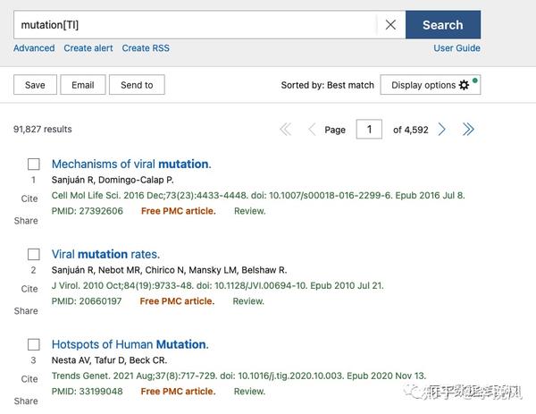 新版PubMed检索攻略，附加各类限定条件的检索方法 - 知乎