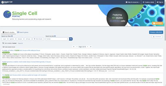 实用干货 | 挖掘单细胞测序数据的一大神器——Singel Cell Portal - 知乎