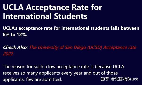 被 UCLA本科录取有多难?（含2023秋季录取中国籍来源统计表 - 知乎