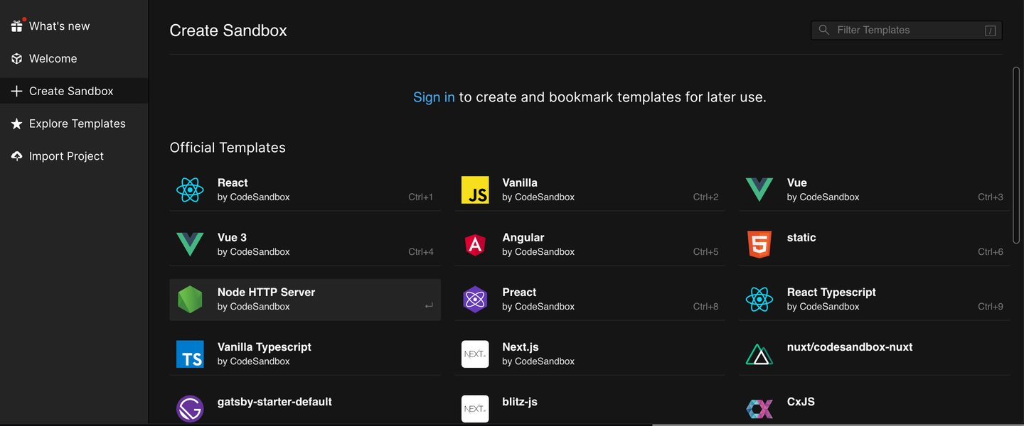 JavaScript线上沙箱环境——codesandbox.io - 知乎