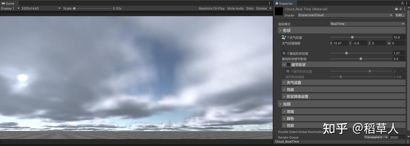 Unity URP RayMarching 体积云 - 知乎