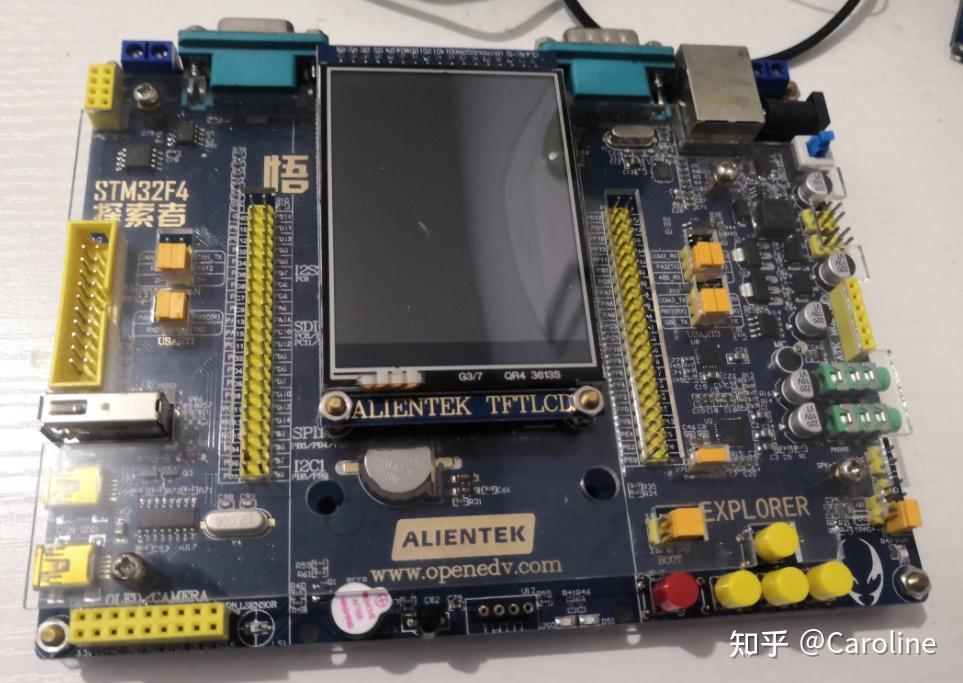 我将GuiLite移植到了STM32F4开发板上 - 知乎