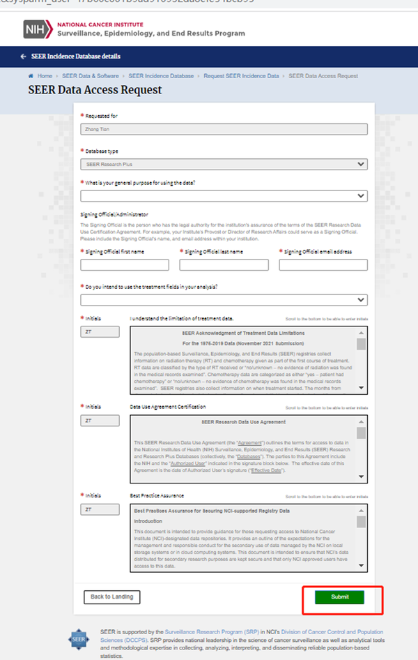 如何从SEER数据库下载数据？——方法详解 - 知乎