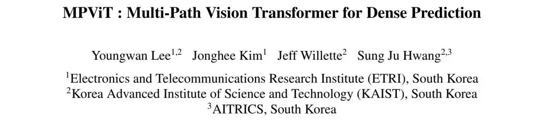Transformer新秀：多块嵌入+多路径=MPViT - 知乎