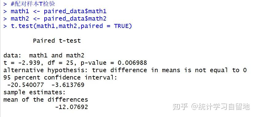 统计自学3：配对样本T检验（附SPSS|Stata|R语言操作） - 知乎