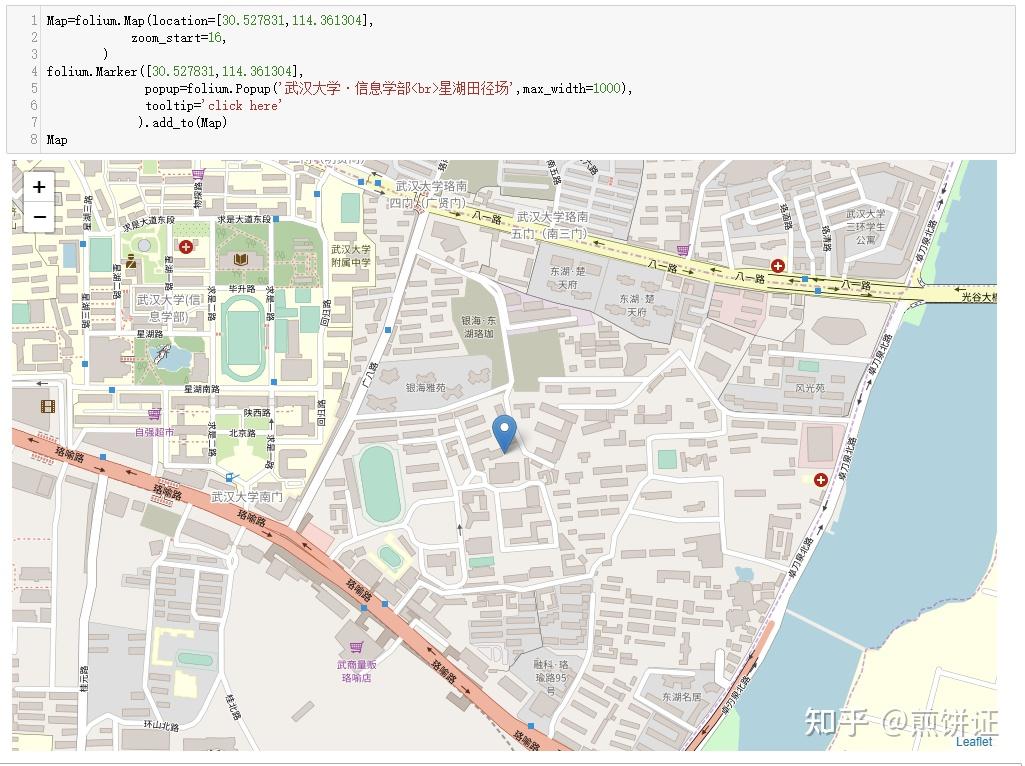 【花式GIS】python地图可视化_Folium - 知乎