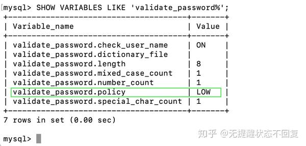MySQL 8.0 解决：ERROR 1819 密码策略修改 - 知乎