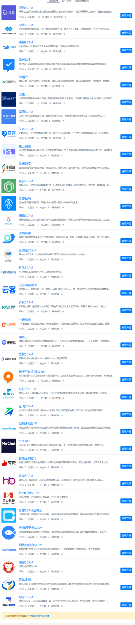 企微SCRM系统有哪些？2025年企微SCRM系统排行榜 - 知乎