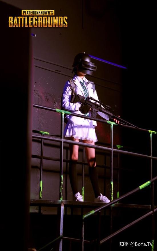 BOYA电竞俱乐部.98K女神主播“神秘朵”晒吃鸡写真图 - 知乎