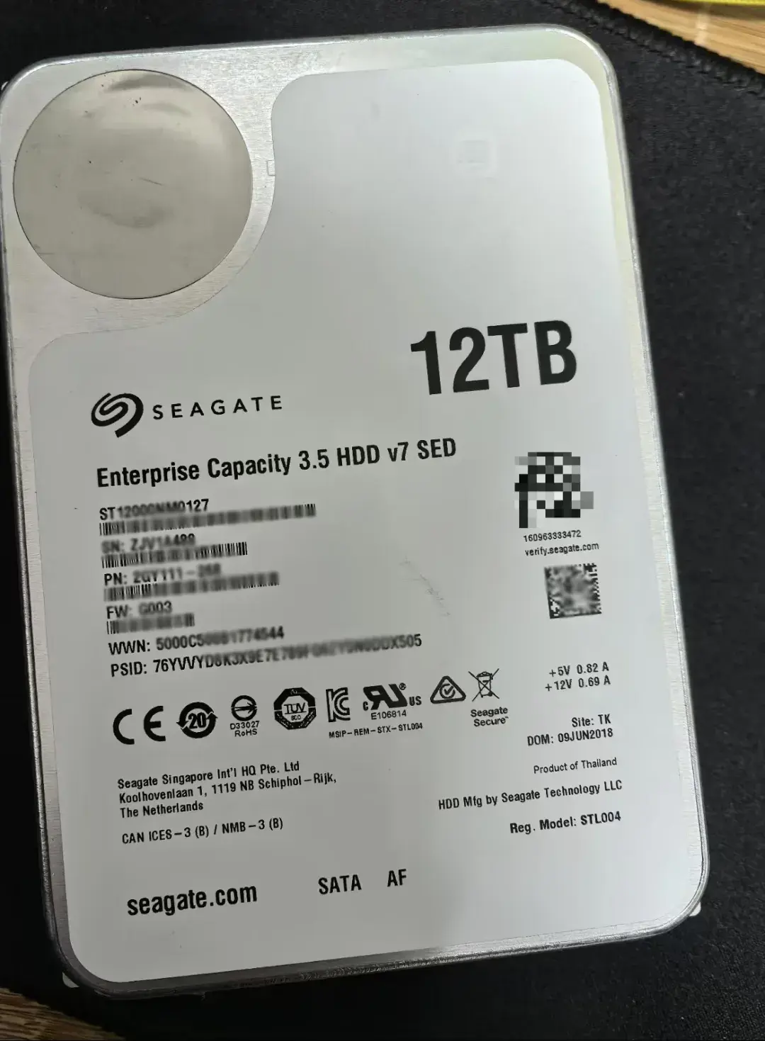 460元的12T机械硬盘，测试软件提示“警告”，到底有啥猫腻？ - 知乎