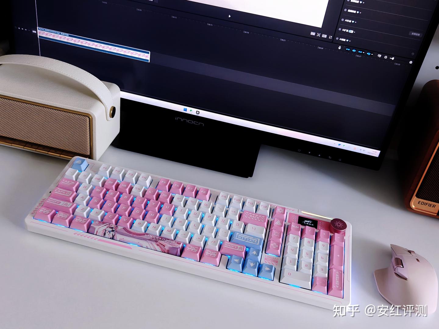 与原创IP同行，开启二次元之旅——凌豹K98PRO机械键盘 - 知乎