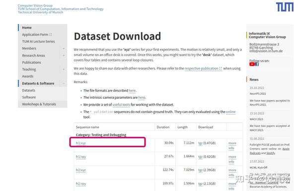 运行ORBSLAM2的数据集 - 知乎