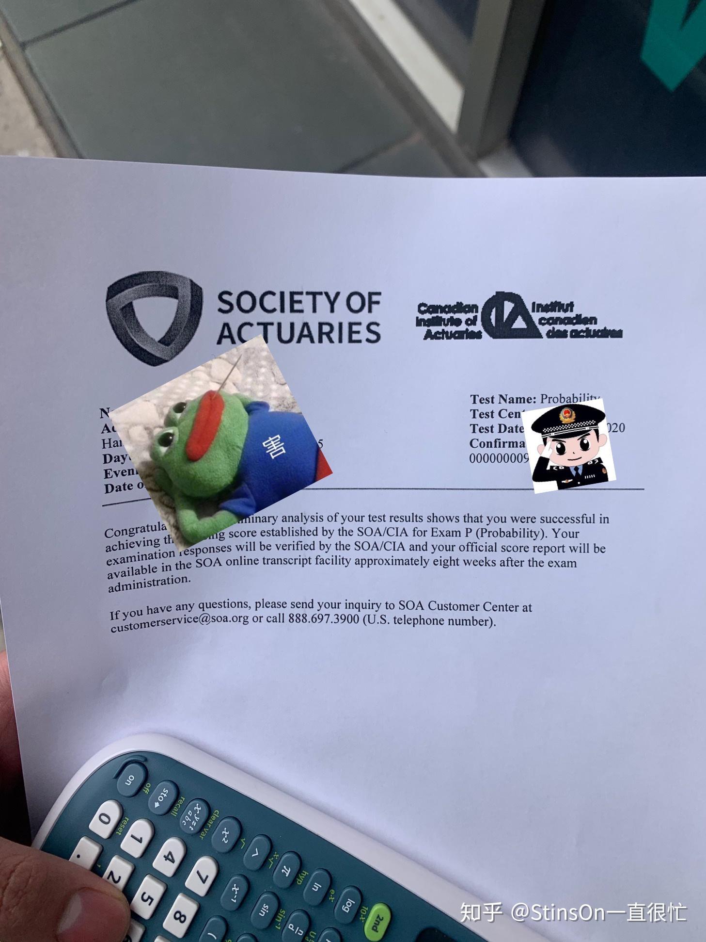 北美精算师协会（SOA）—— P 考试 - 知乎