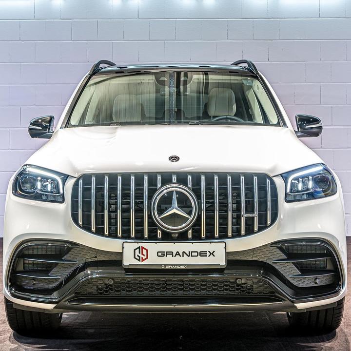 全新奔驰AMG GLS 63实拍，动力强悍，内饰豪华 - 知乎