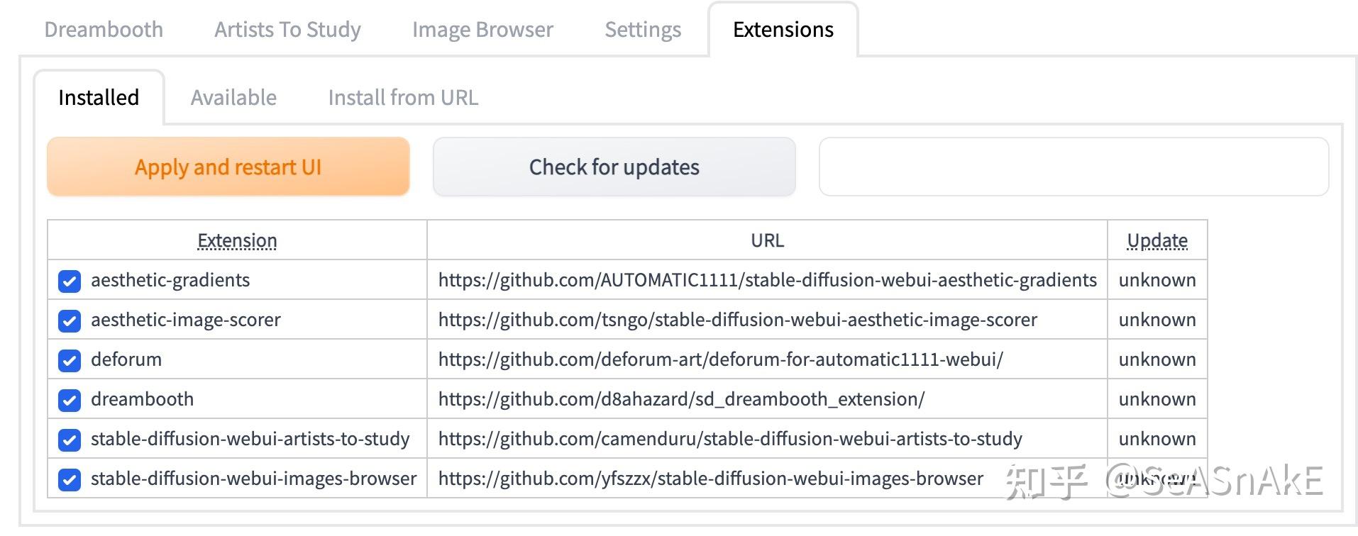 庖丁解牛 Stable-diffusion-webui 插件拓展及依赖汇总 - 知乎