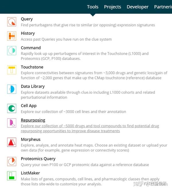 cMAP新版clue的使用——query - 知乎