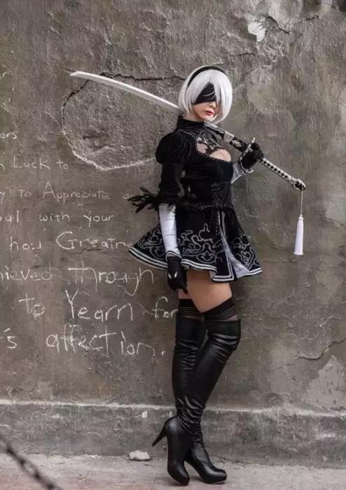 你最喜欢谁：《尼尔：机械纪元》2B小姐姐超美Cos图集 - 知乎