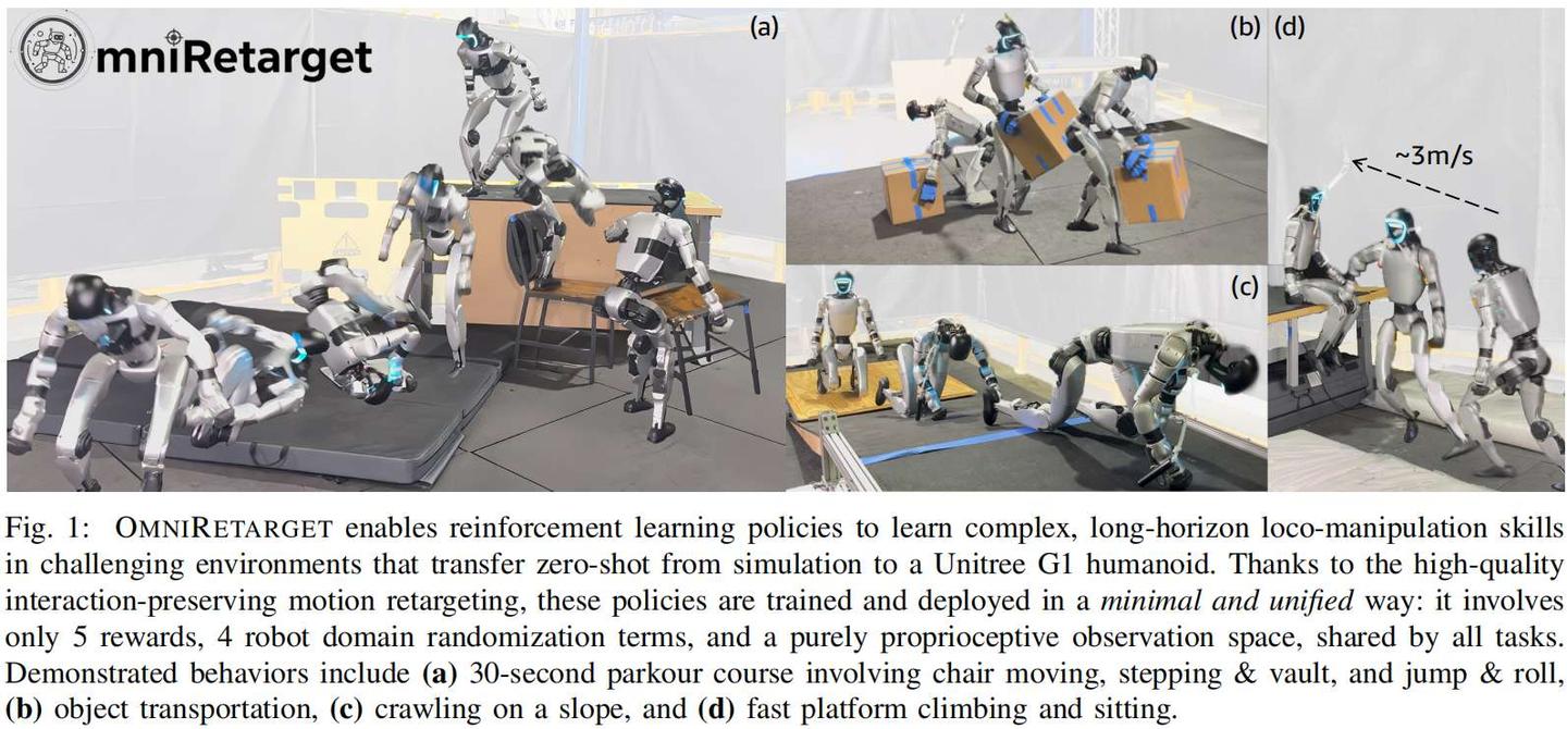 亚马逊&MIT打造OmniRetarget | 从“脚滑穿透”到“30 秒障碍跑”， 人形机器人交互新突破 - 知乎