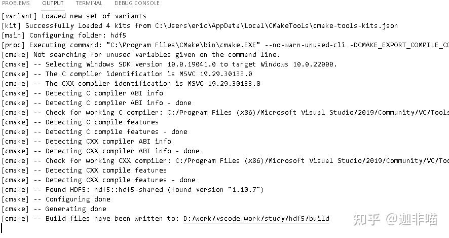 Win11+CMake+vscode编译运行hdf5示例代码 - 知乎
