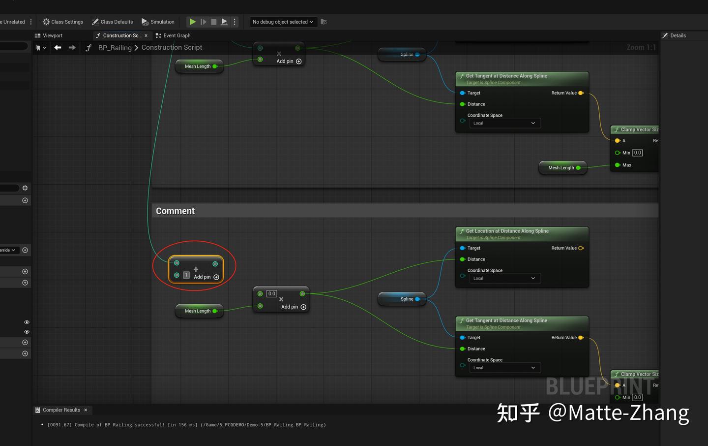 虚幻引擎（UE）5.5》再已有样条线上动态生成跟随网格体 - 知乎