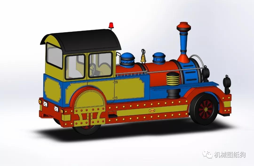 【其他车型】dotto trains玩具火车模型3D图纸 Solidworks设计 - 知乎