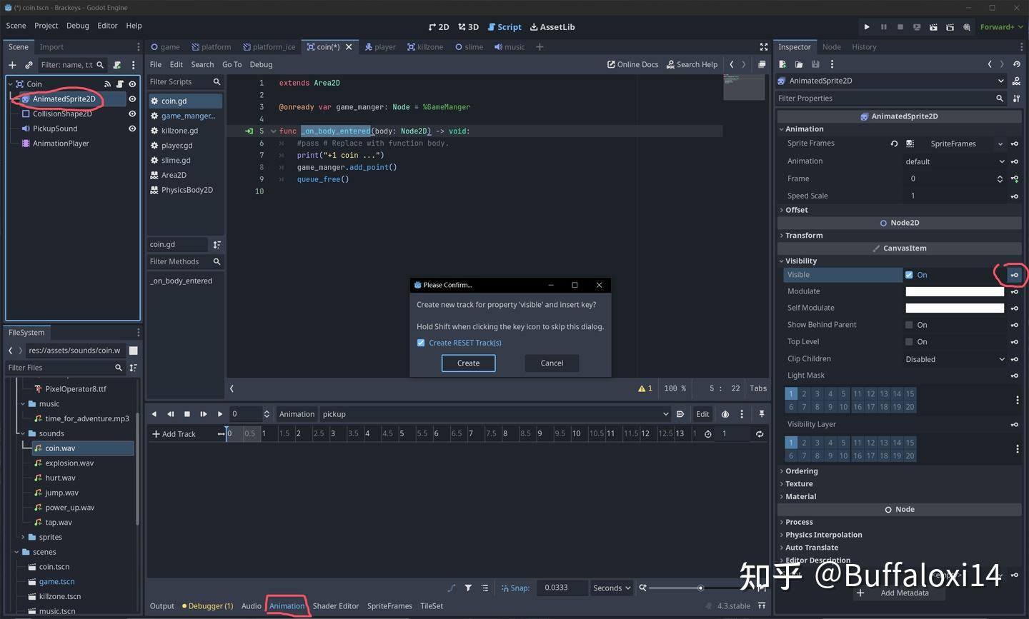 Godot 教程图文【6】文本、音效和导出(完) - 知乎