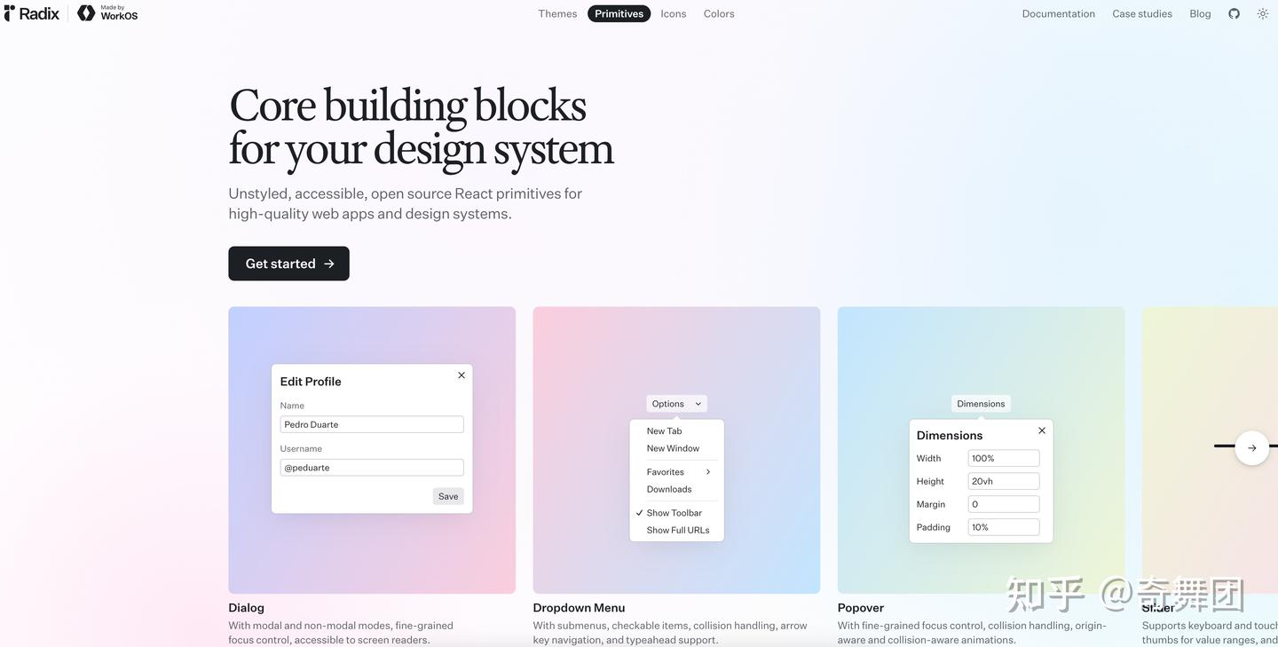 shadcn/ui: 2024 年最受欢迎的前端项目 - 知乎