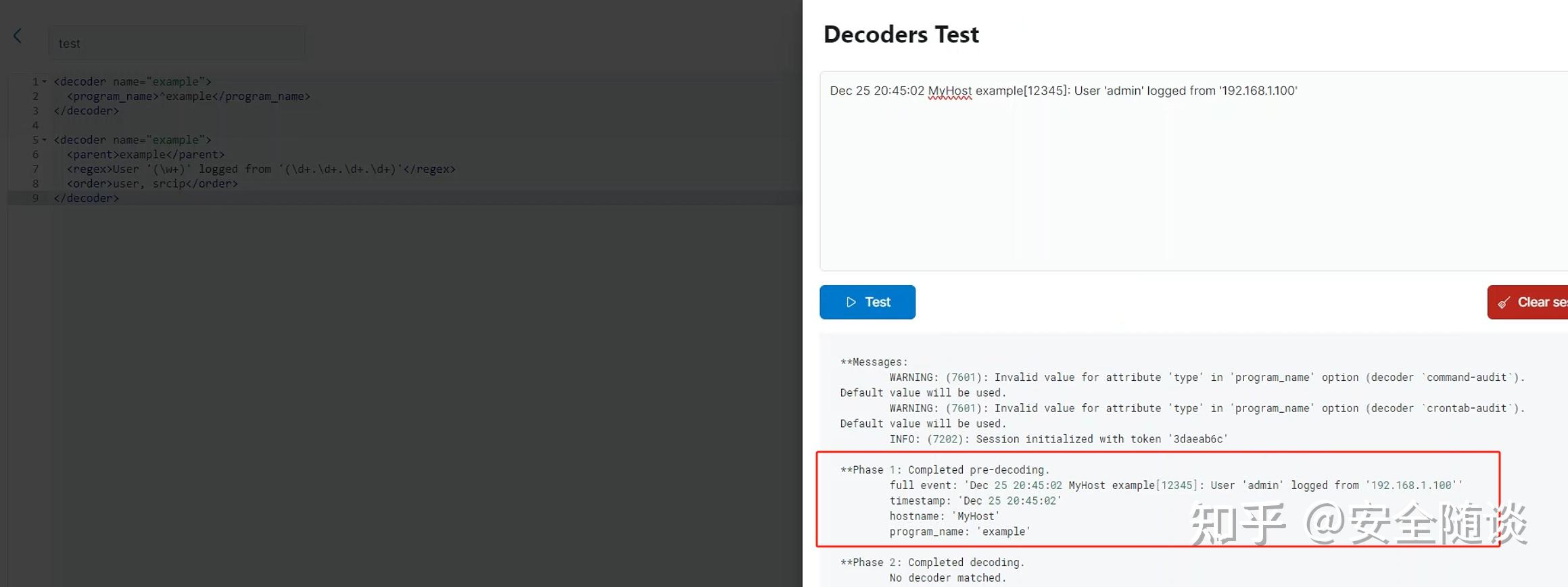 wazuh的解码器(decoder) - 知乎