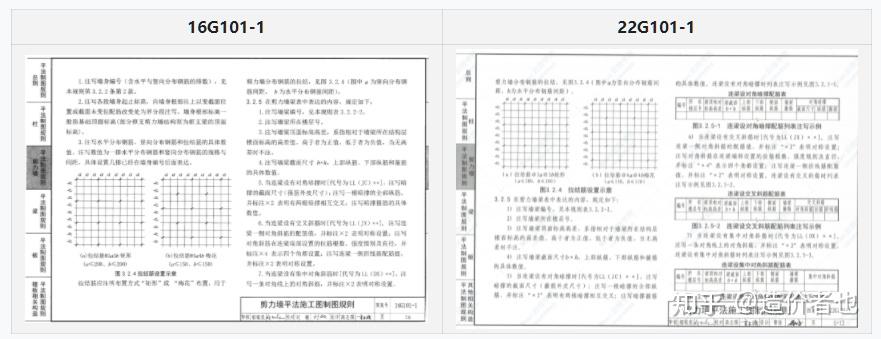22G101系列图集使用手册，22G图集和16G有何不同