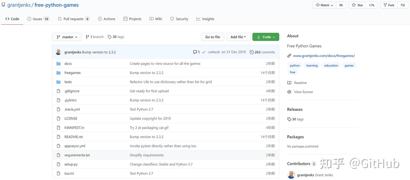 GitHub 上那些简单易学的游戏项目，真是太刺激了。 - 知乎