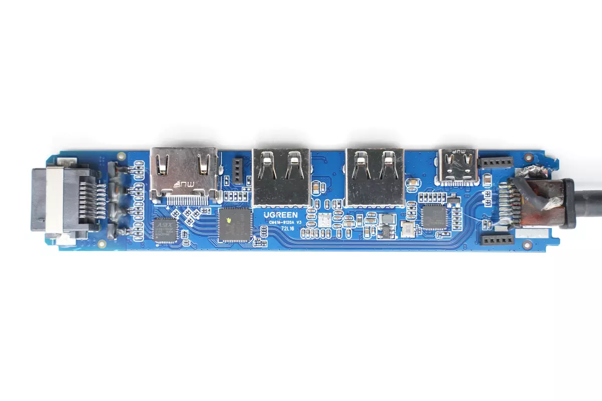 拆解报告：UGREEN绿联4K USB-C多功能扩展坞CM418 - 知乎