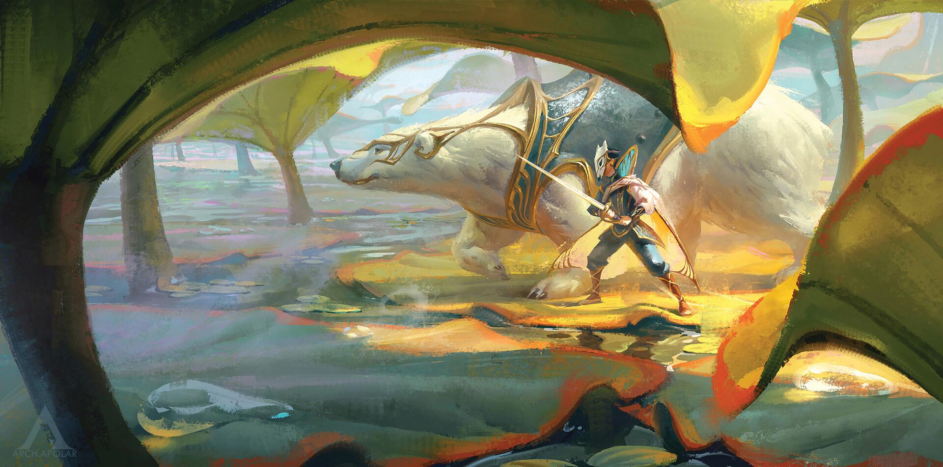 【艺术欣赏】泰国画师---ARCH APOLAR - 知乎