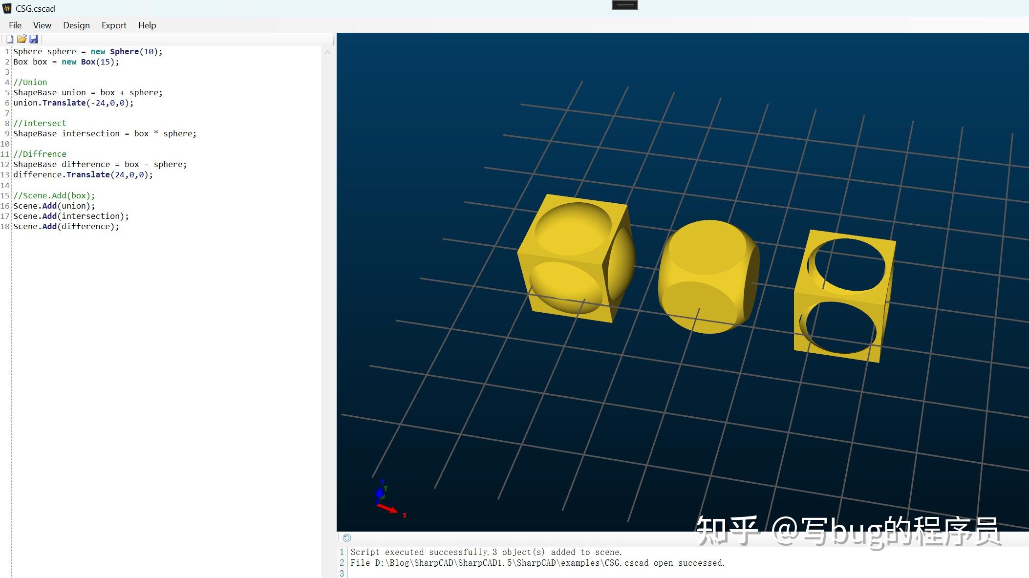 SharpCAD1.5发布 - 知乎