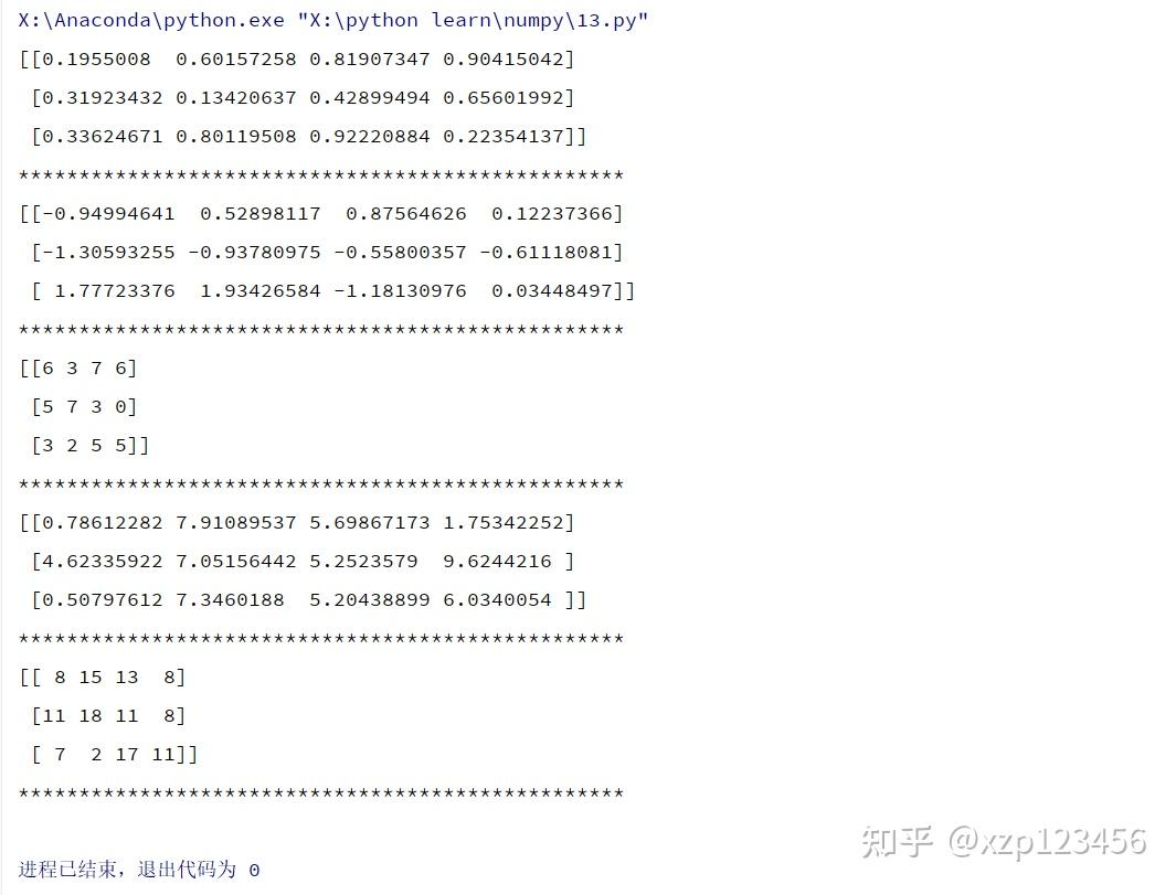 Python数据分析——numpy5 知乎