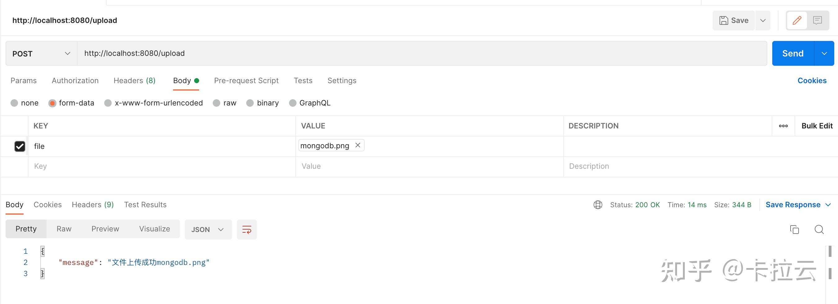 后端实战手把手教你写文件上传接口:如何使用 Nodejs Mongodb 开发 Restful Api 接口(nodejs Express Mongodb) 知乎